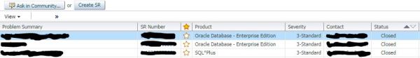 Check the closed tickets or SR in Oracle Support site | SmartTechWays ...