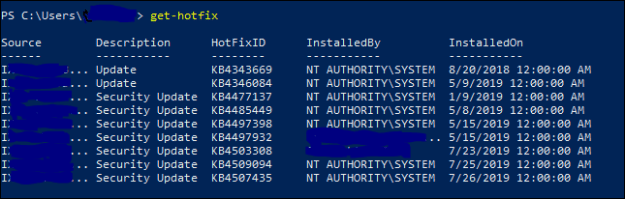 Check latest updates or patches on Windows Server | SmartTechWays ...