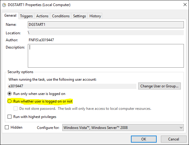 Scripts to start the Dataguard after system reboot in Windows ...