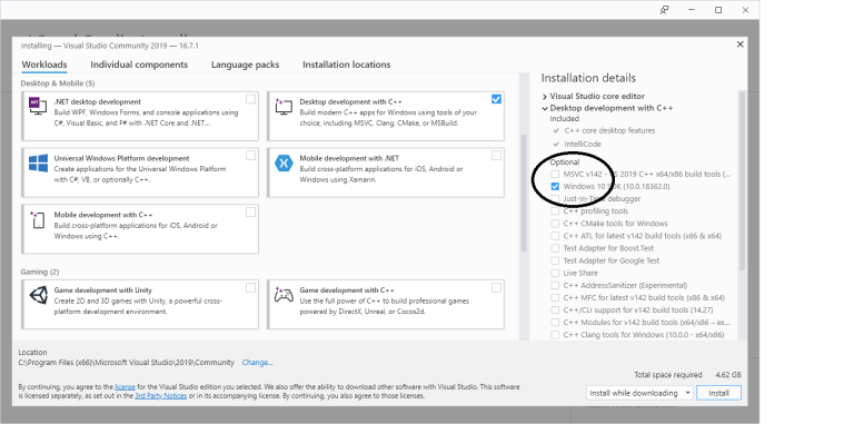 Download & Install inspect.exe with windows 10 SDK | SmartTechWays ...
