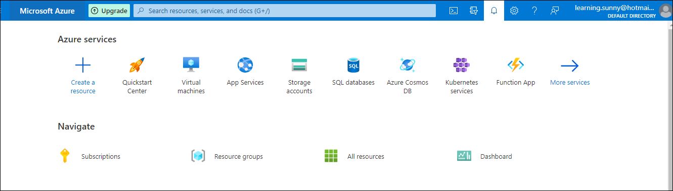 Create Azure Free Account in Microsoft Azure | SmartTechWays ...