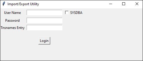 Python connectivity with Oracle Database user SYSDBA in tkintor | SmartTechWays – Innovative ...