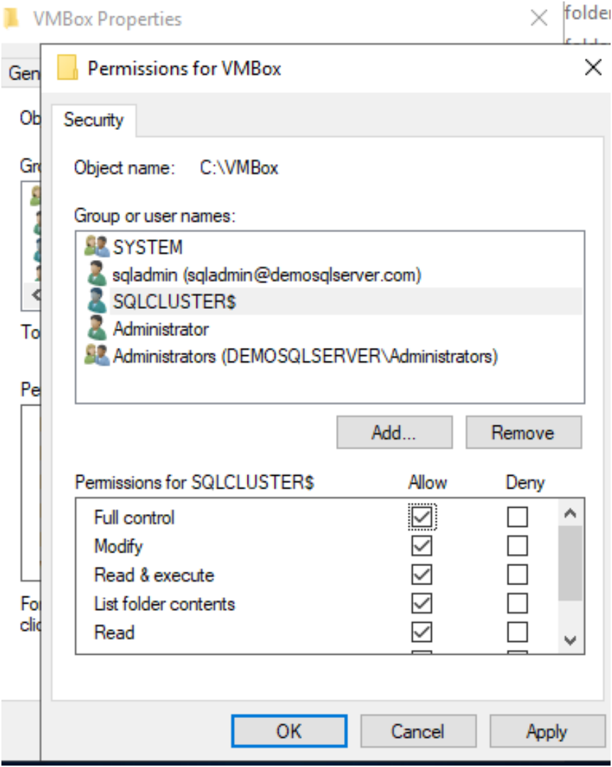 There was an error configuring the file share witness ‘\\WIN ...